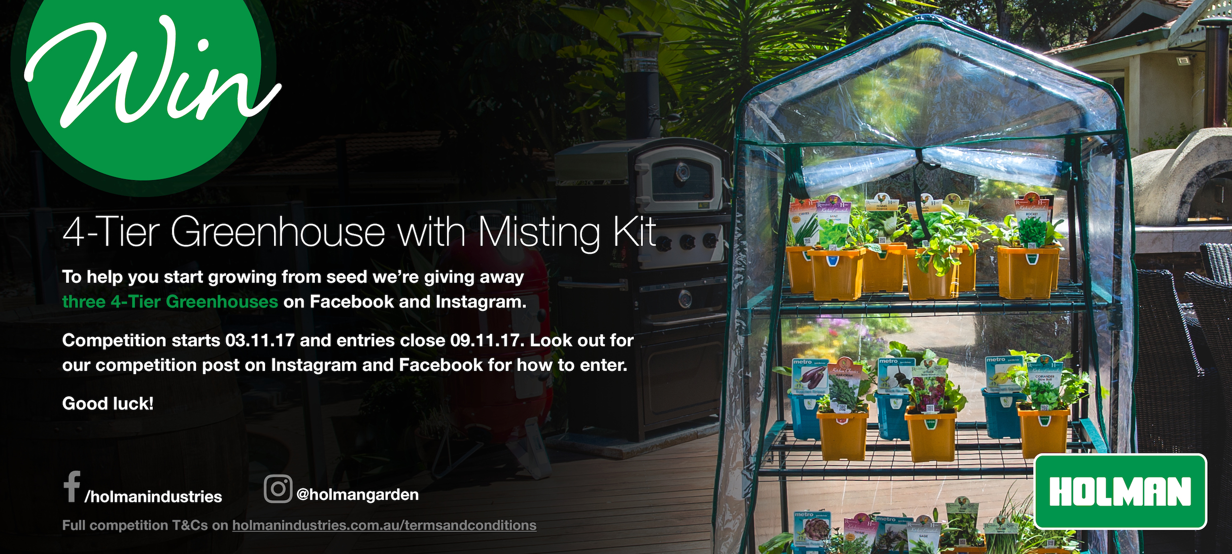 Grow in a Greenhouse with Misting System | Holman Industries