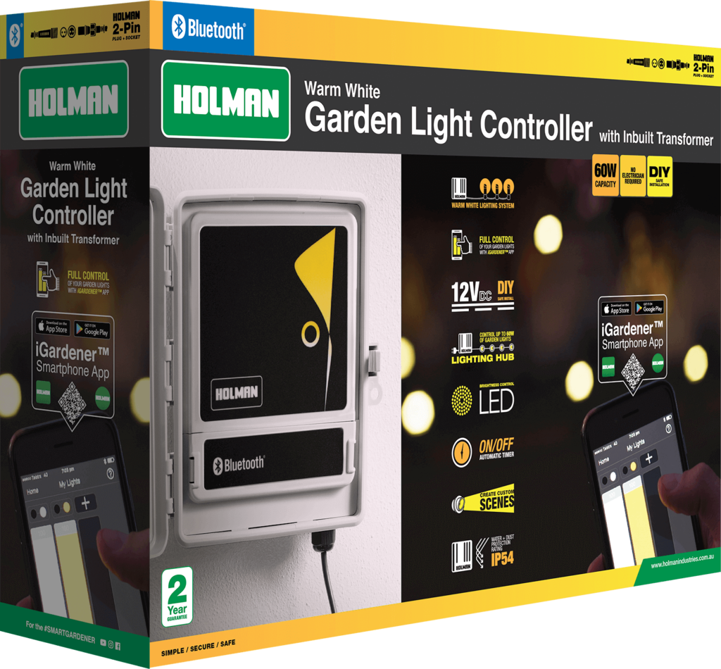 Warm White Bluetooth® Garden Light Controller - Holman Industries