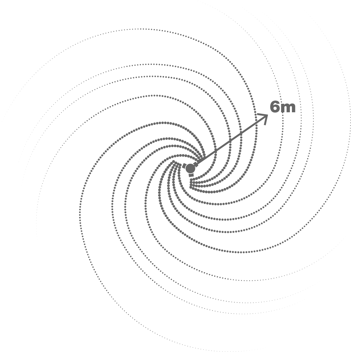 3-Arm Rotating Sprinkler with Heavy Duty Weighted Base - Holman Industries