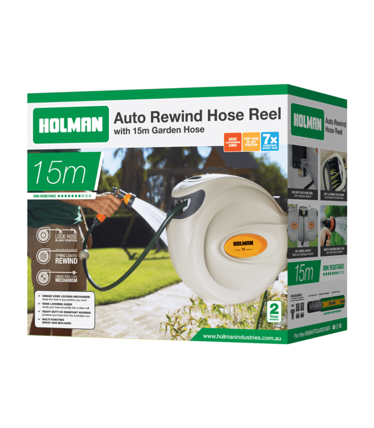 15m Auto Rewind Hose Reel