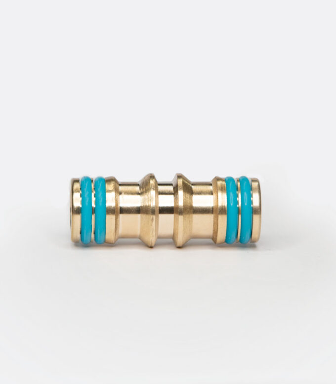 ⌀12mm Brass 2 Way Coupling - Holman Industries