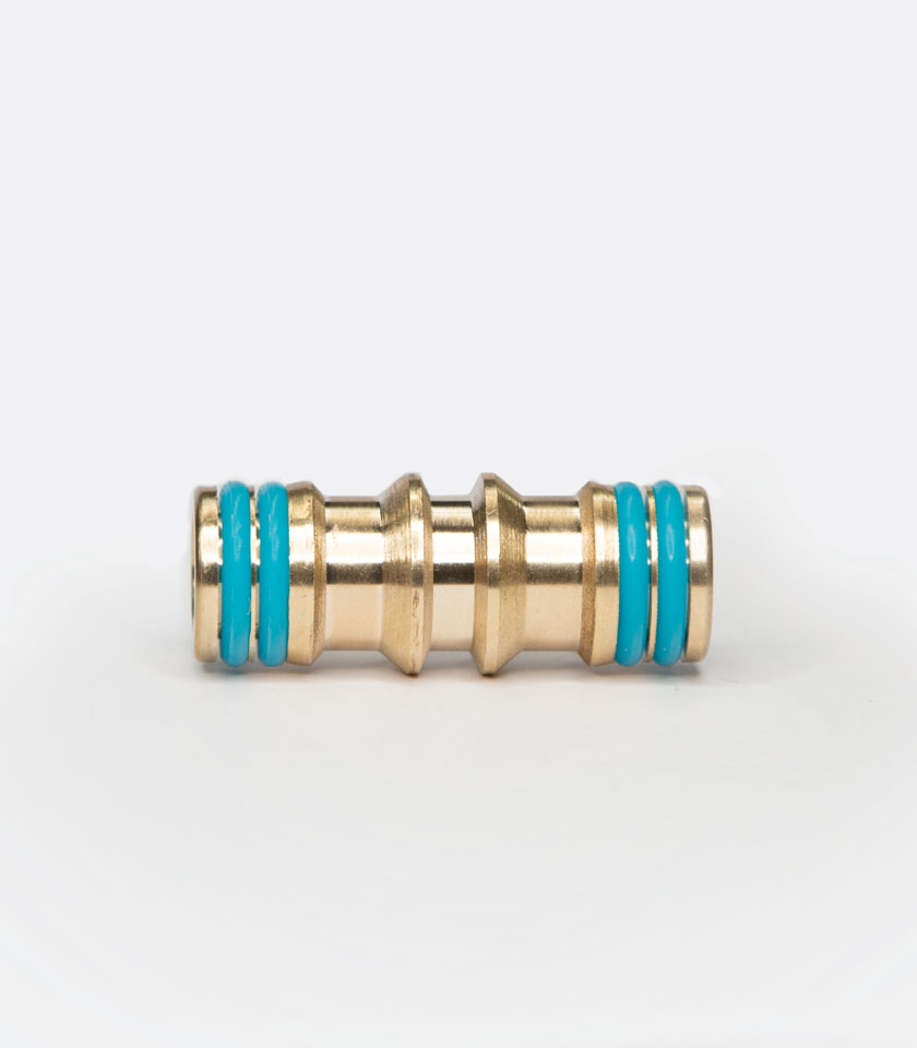⌀12mm Brass 2 Way Coupling - Holman Industries