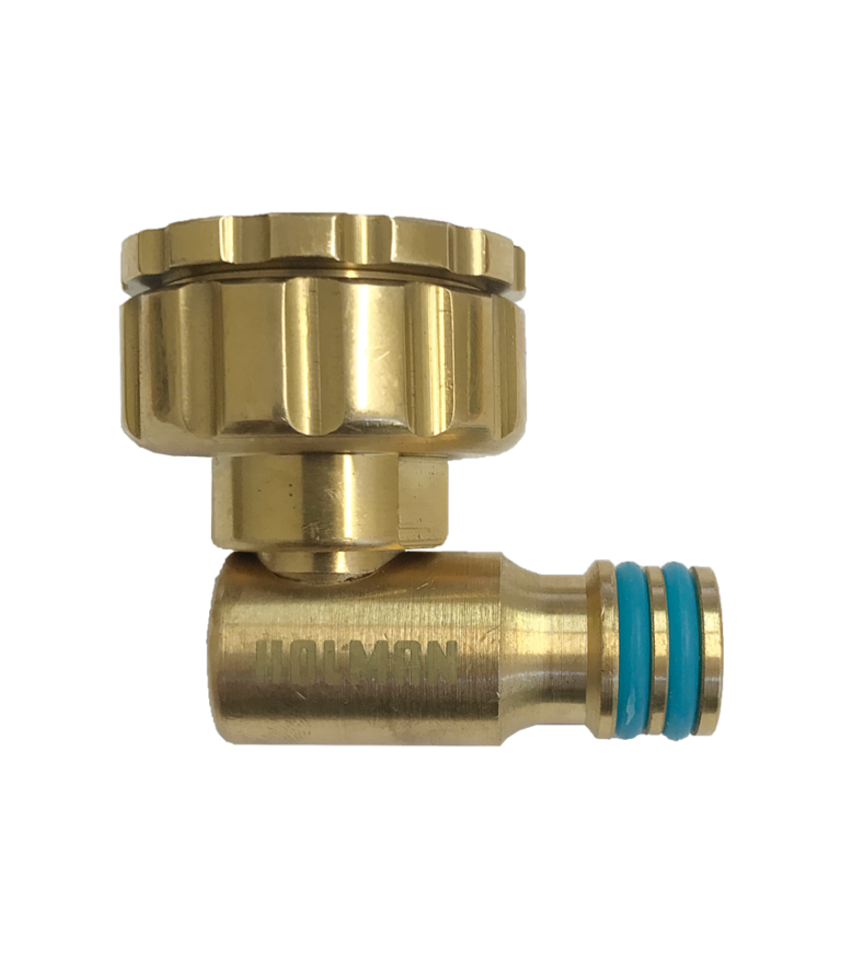 ⌀12mm Plastic Snap-On Hose Connector - Holman Industries