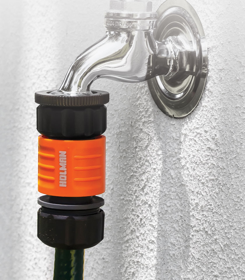 ⌀18mm Plastic Grip ‘n’ Lock Hose Connector - Holman Industries