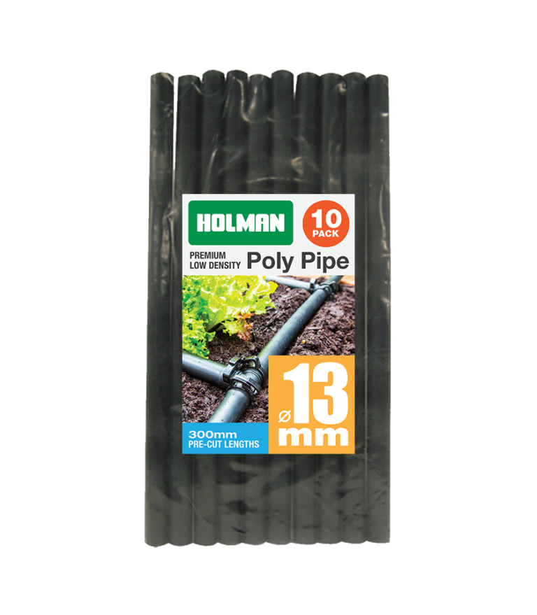 13mm x 300mm Pre-Cut Poly Pipe - Holman Industries