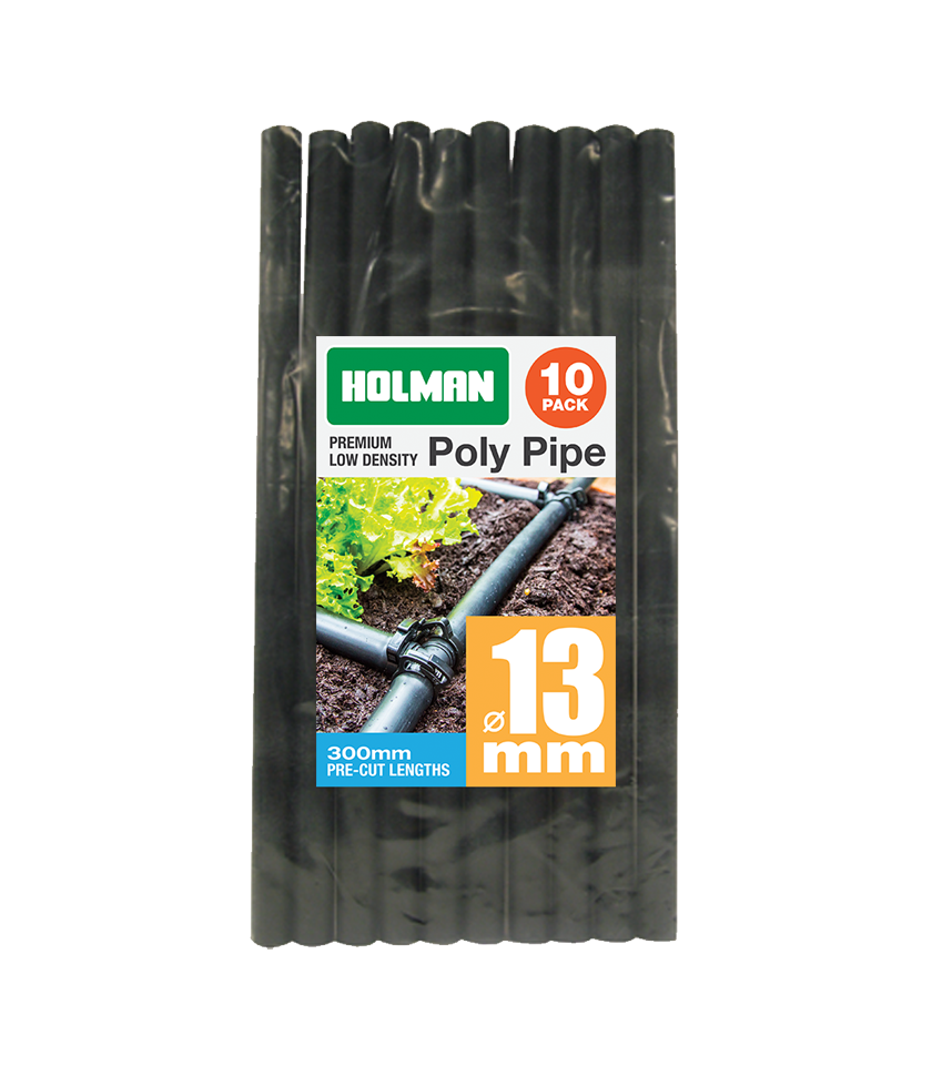 13mm x 300mm Pre-Cut Poly Pipe - Holman Industries