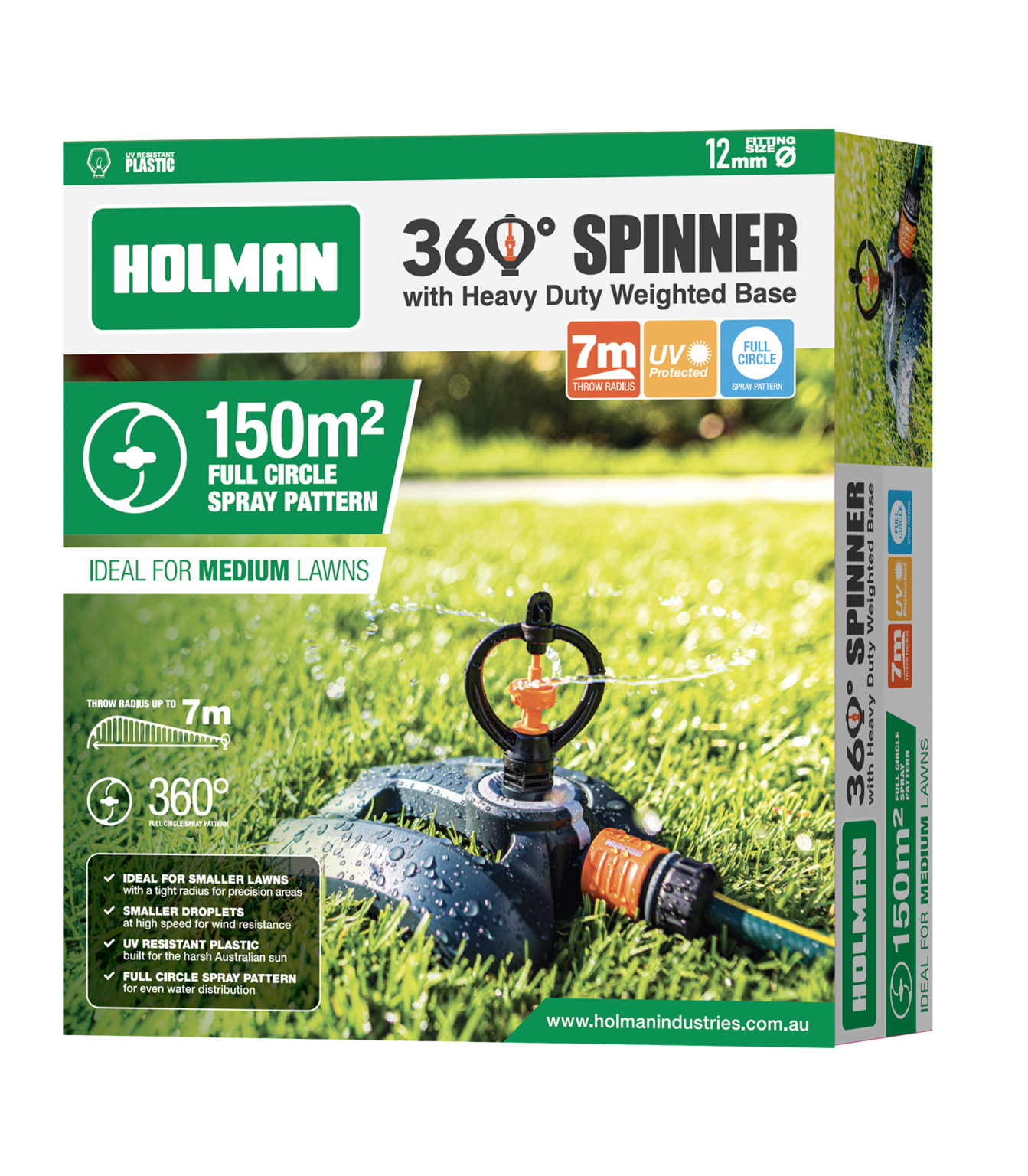 360° Spinner with Heavy Duty Weighted Base - Holman Industries