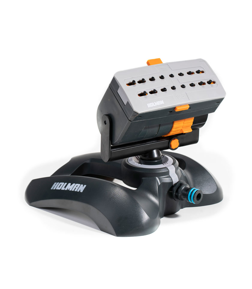 3-Arm Rotating Sprinkler with Heavy Duty Weighted Base - Holman Industries