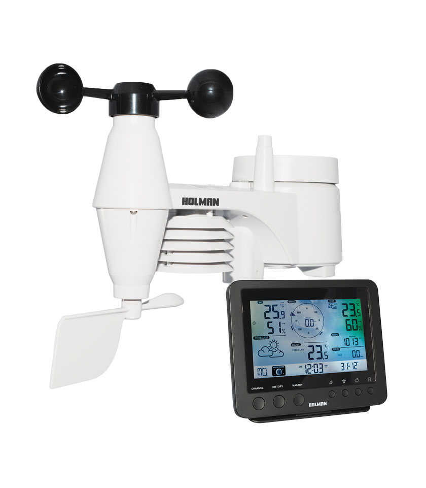 Weather Stations, Rain Gauges, Thermometers - Holman Industries