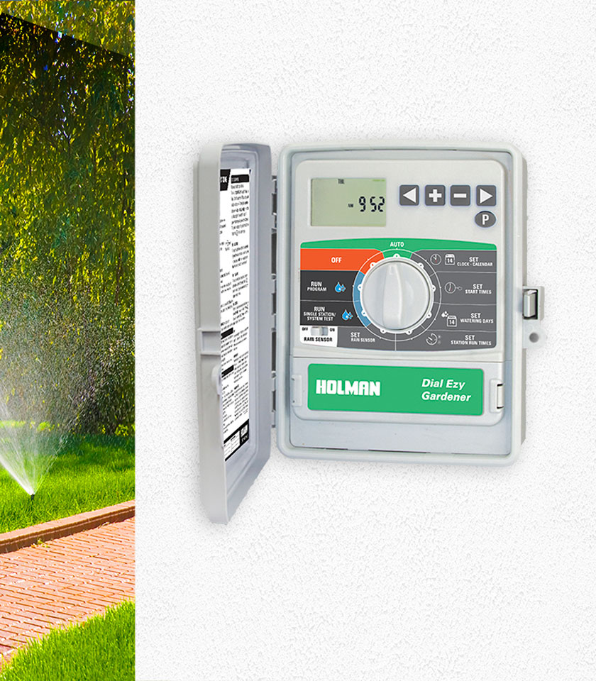 Discontinued – Dial Ezy Gardener 4 Station Controller - Holman Industries