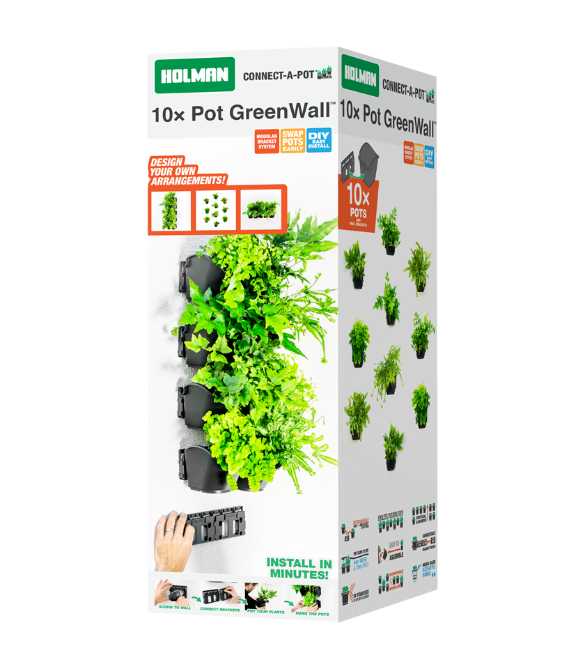 Connect-a-Pot™ 10 x Pot GreenWall® - Holman Industries