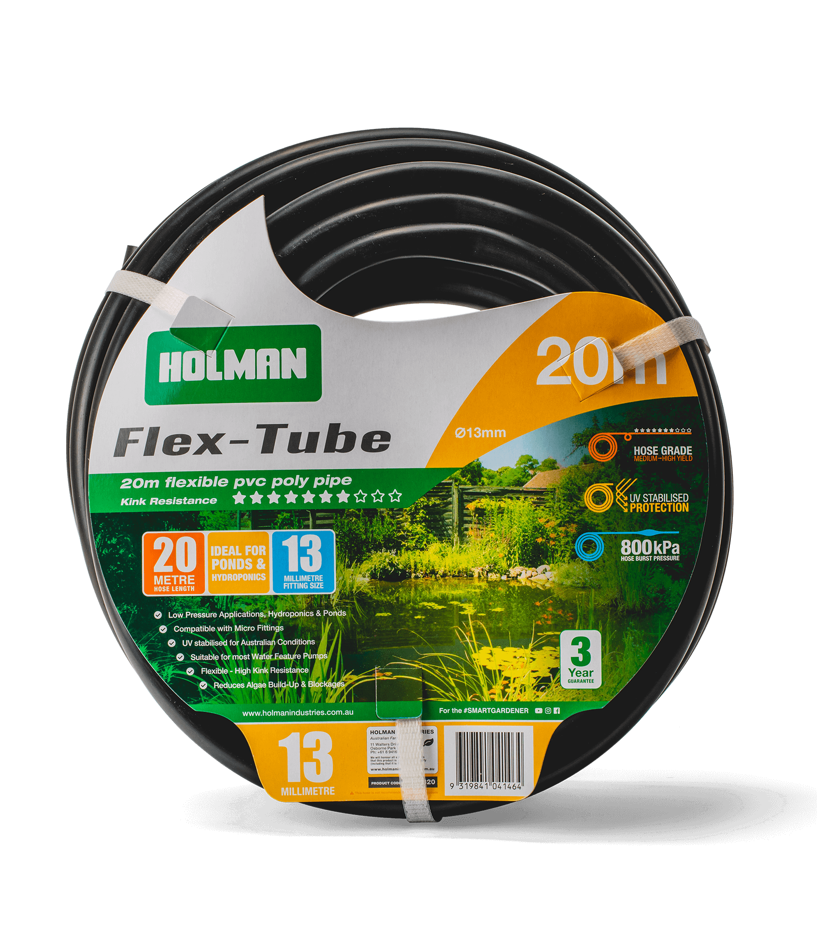 13mm x 20m Black Flex Tube - Holman Industries
