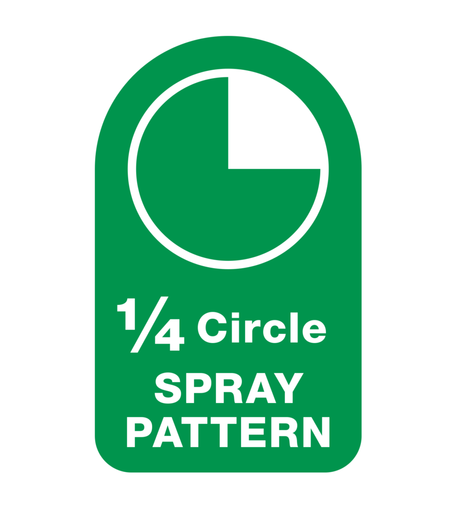 1/4 Circle Brass Micro Spray - Holman Industries
