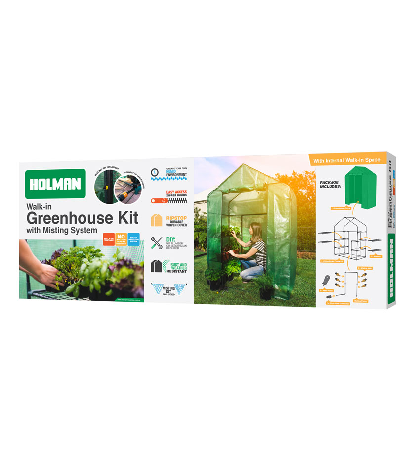 Walk-in Greenhouse Kit - DIY Friendly - Holman Industries