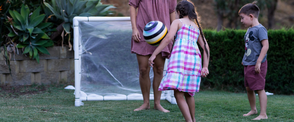 How to make DIY PVC Soccer Goals for Kids - Holman Industries
