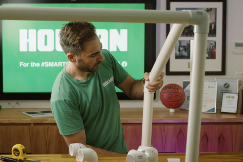 How to make DIY PVC Soccer Goals for Kids - Holman Industries