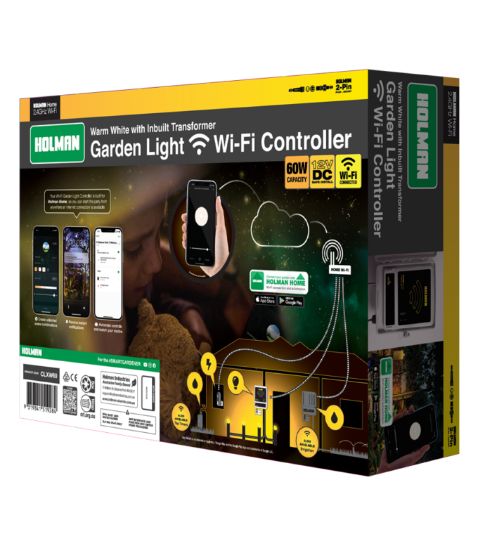 Warm White Wifi Garden Light Controller - Holman Industries