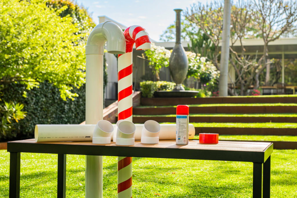 How to make a DIY PVC Candy Cane - Holman Industries