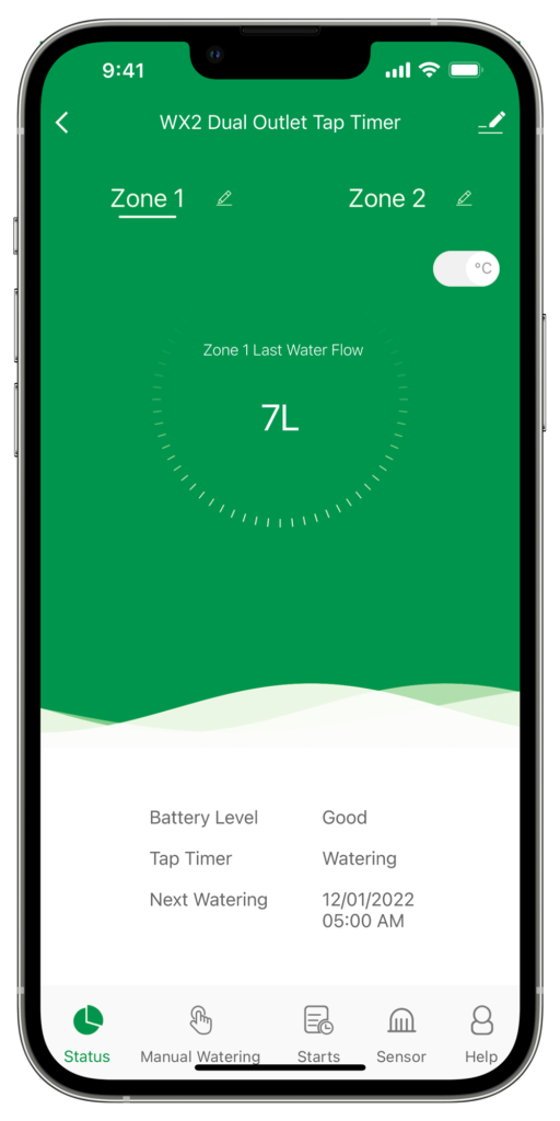 WX2 Dual Outlet Tap Timer and Wi-Fi Hub - Holman Industries