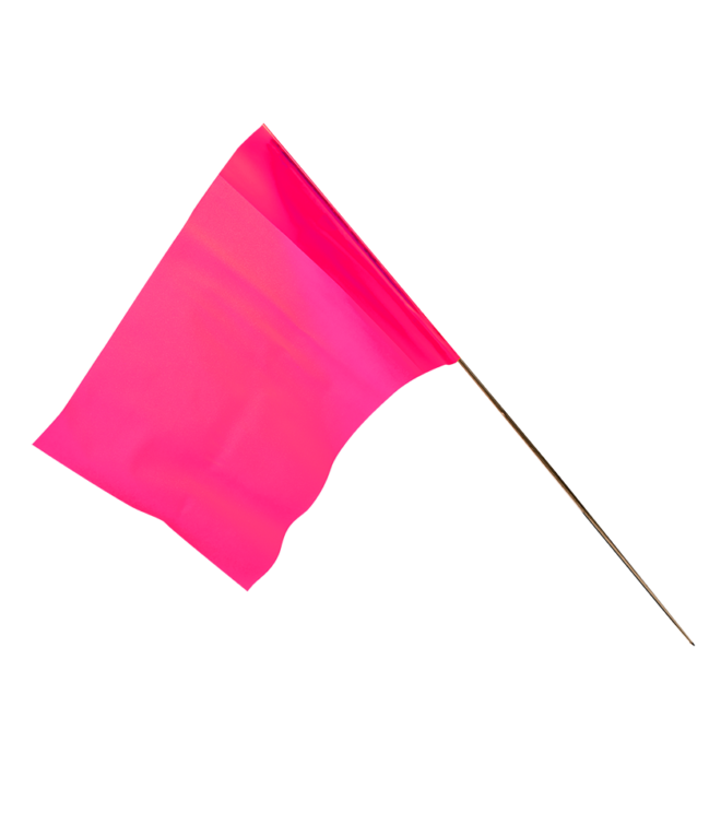 Pink Glo Marker Flag - 100 Pack - Holman Industries