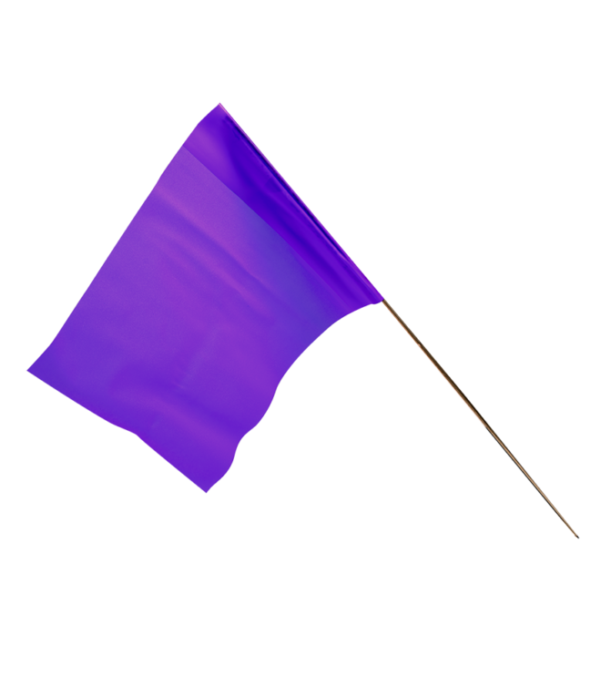 Purple Glo Marker Flag - 100 Pack - Holman Industries