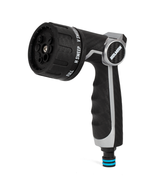 Heavy Duty 8 Function Spray Gun with Thumb Flow Control - Holman Industries