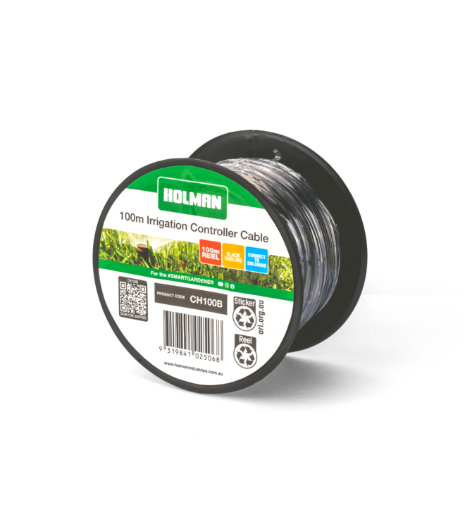 Irrigation Controller Cable Black - 100m - Holman Industries
