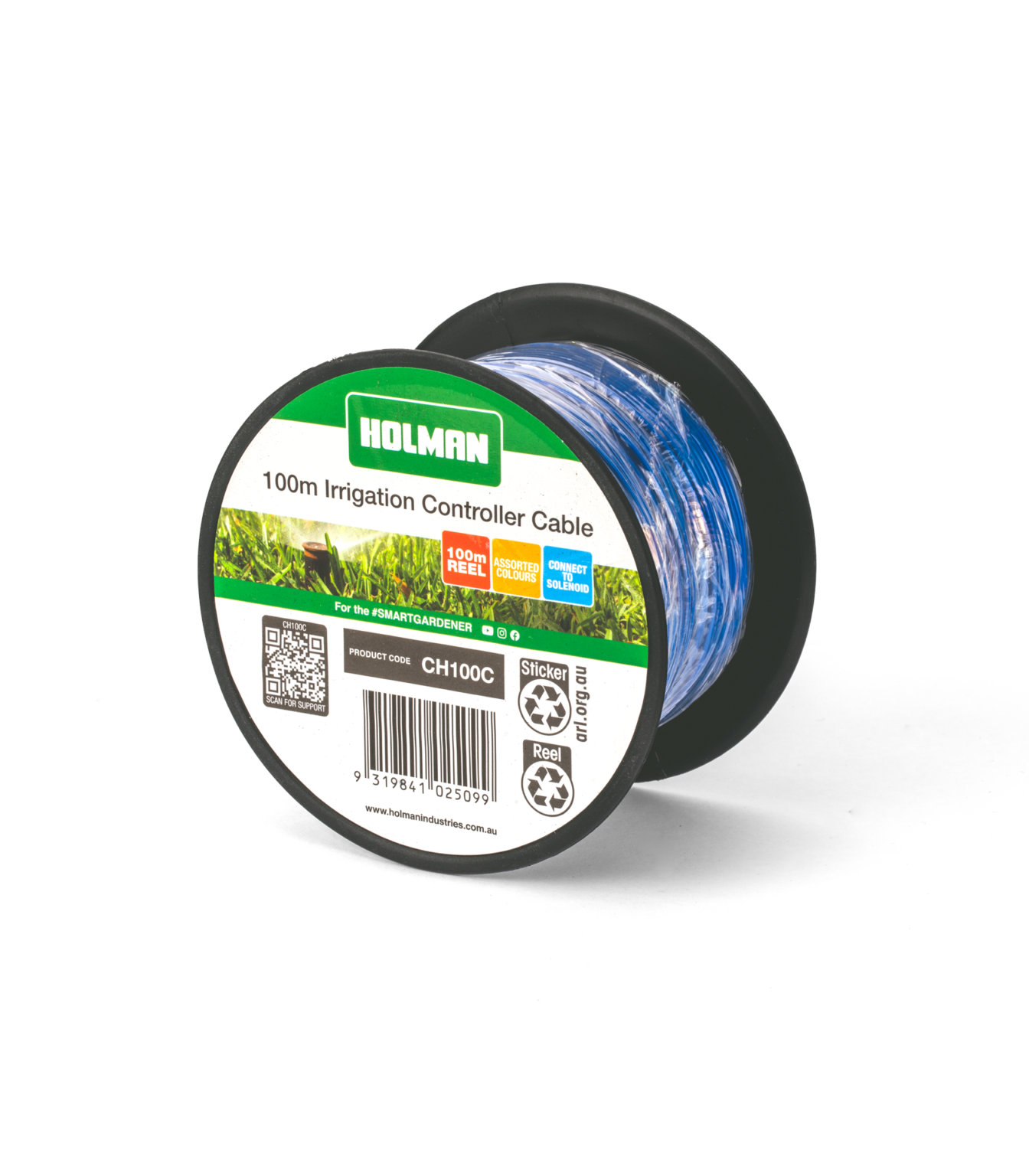 Irrigation Controller Cable Coloured – 100m - Holman Industries