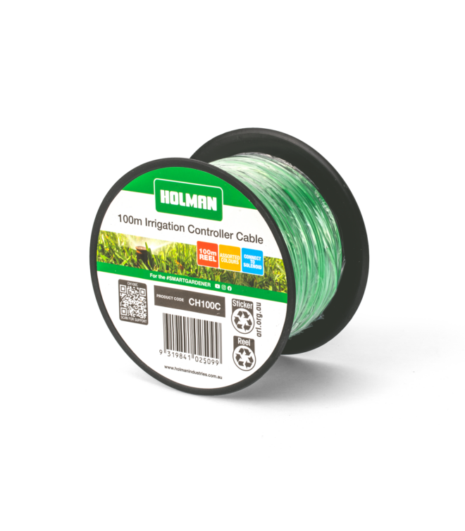 Irrigation Controller Cable Coloured – 100m - Holman Industries