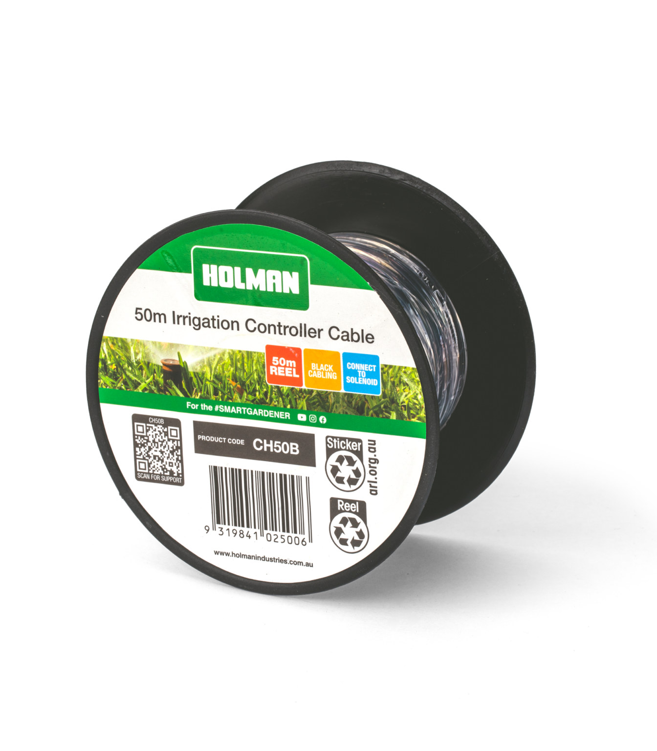Irrigation Controller Cable Black - 50m - Holman Industries