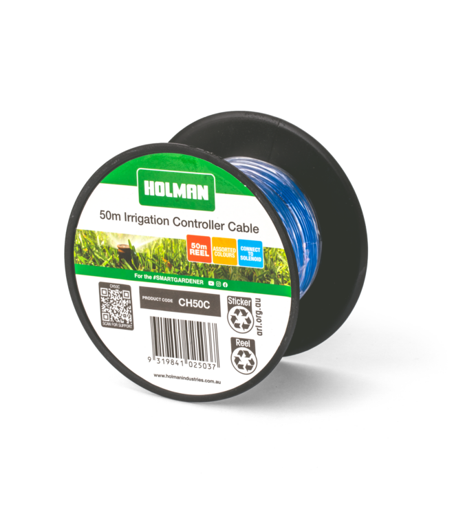Irrigation Controller Cable Coloured - 50m - Holman Industries