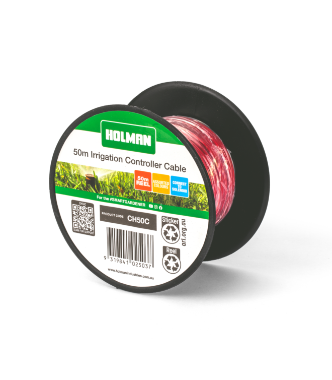 Irrigation Controller Cable Coloured - 50m - Holman Industries