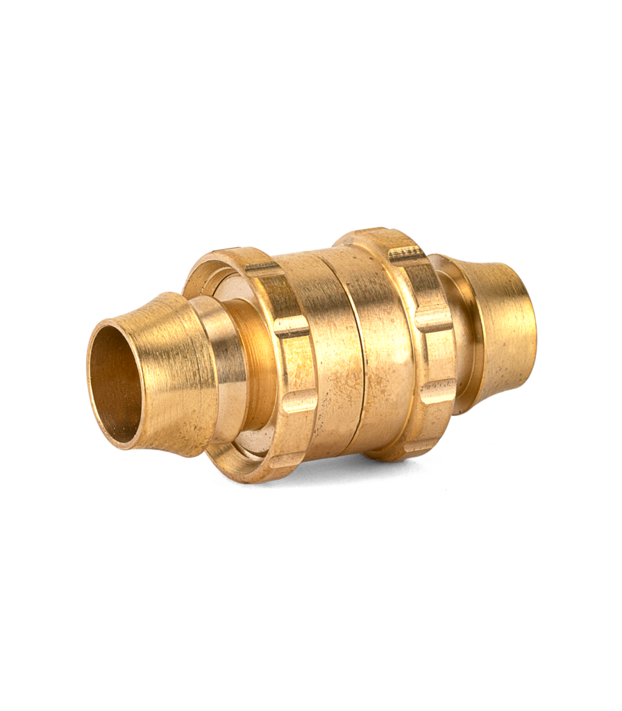 ⌀18mm Brass Barbed Screw On Repairer - Holman Industries