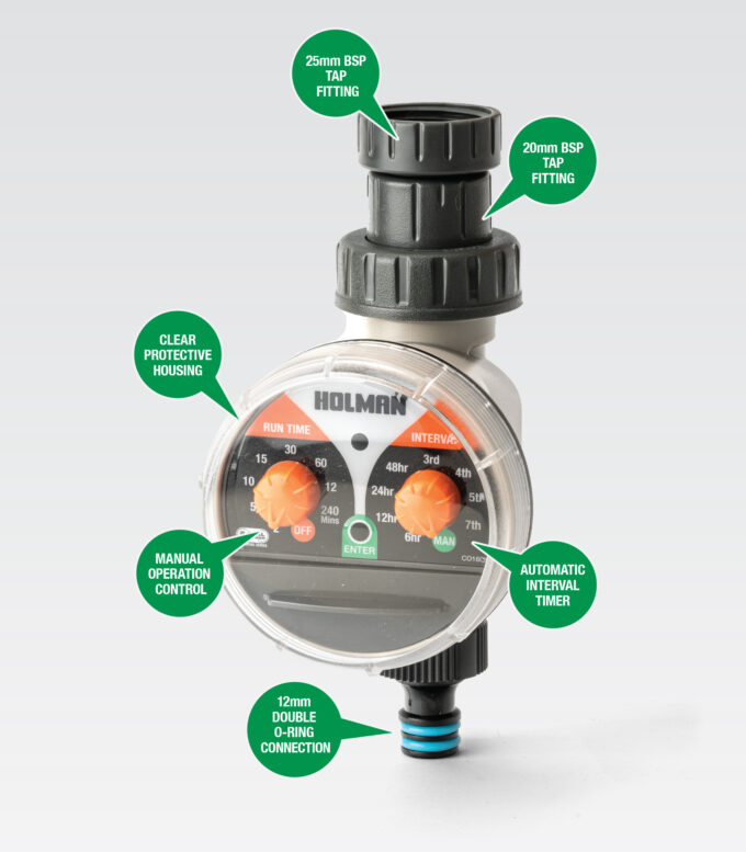 2 Dial Tap Timer - Holman Industries