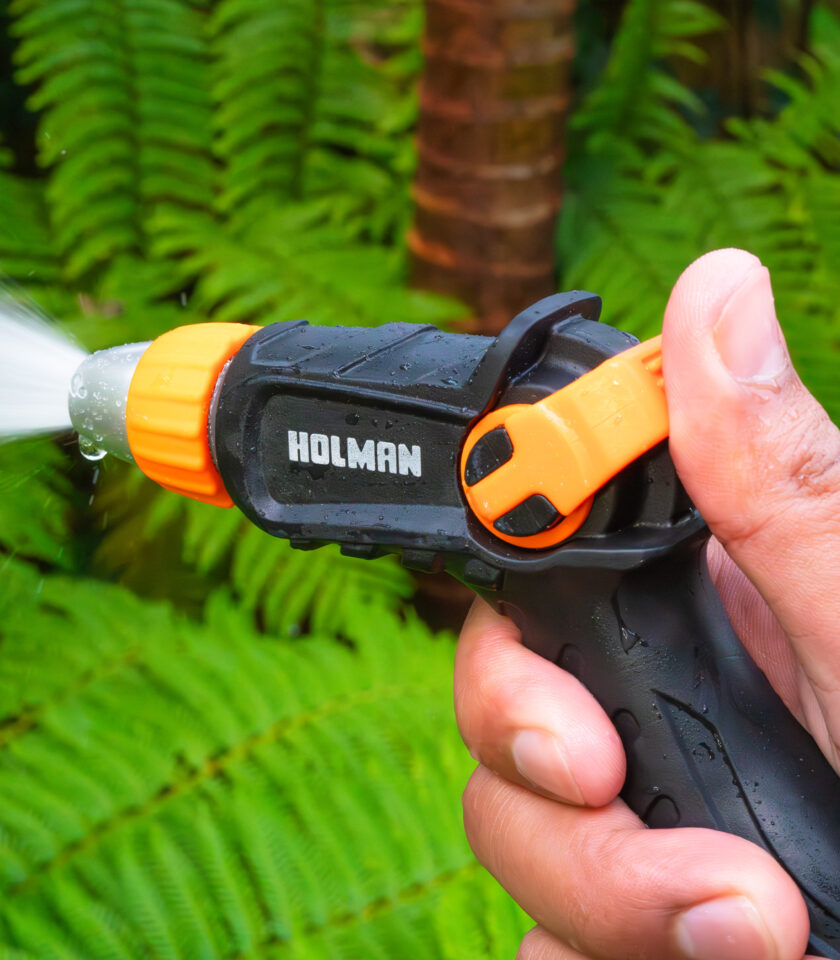 Comfort Grip Adjustable Pistol with Thumb Flow Control - Holman Industries