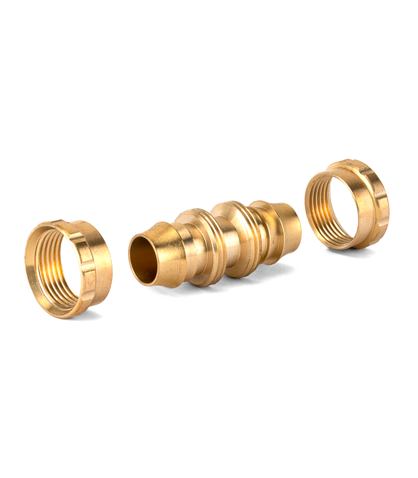 ⌀18mm Brass Barbed Screw On Repairer - Holman Industries