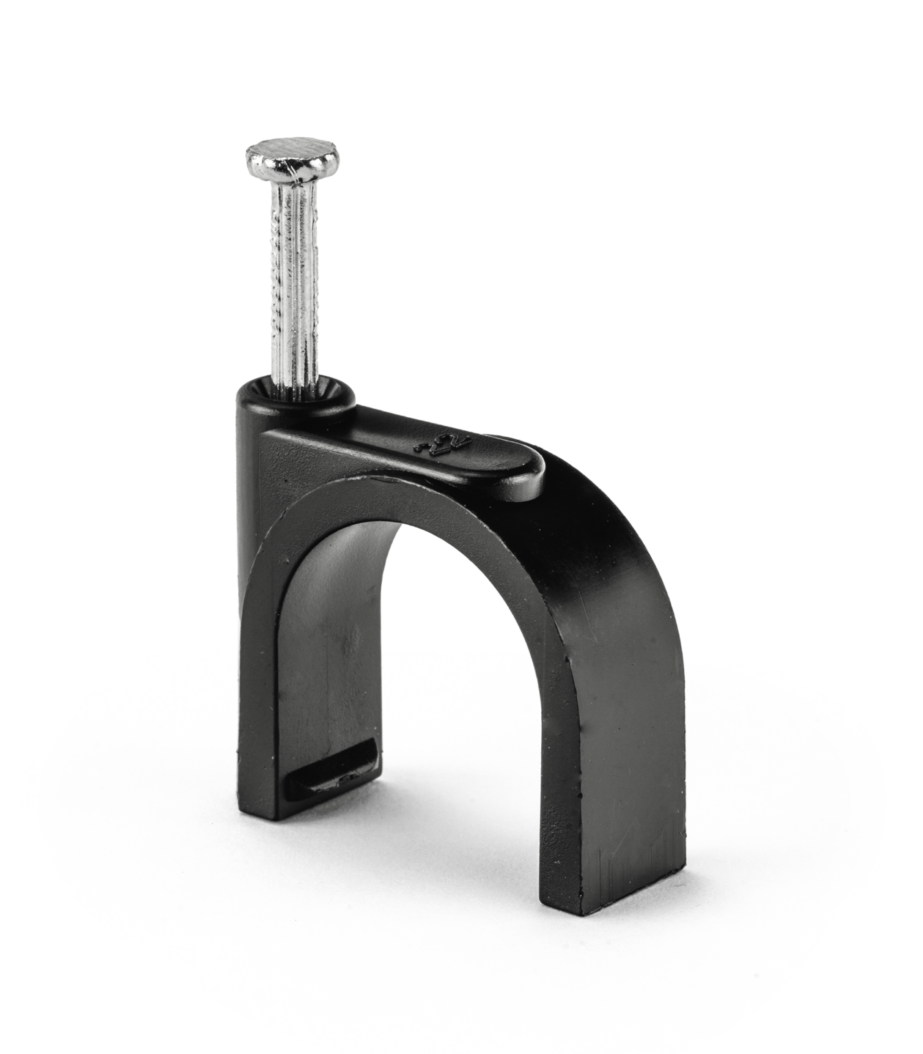 19mm Saddle Clip With Nail - 10 Pack - Holman Industries