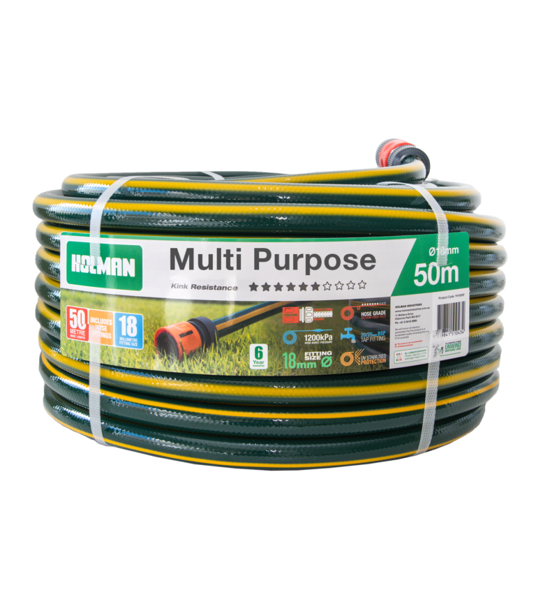 ⌀18mm × 50m Multi-Purpose Garden Hose - Holman Industries