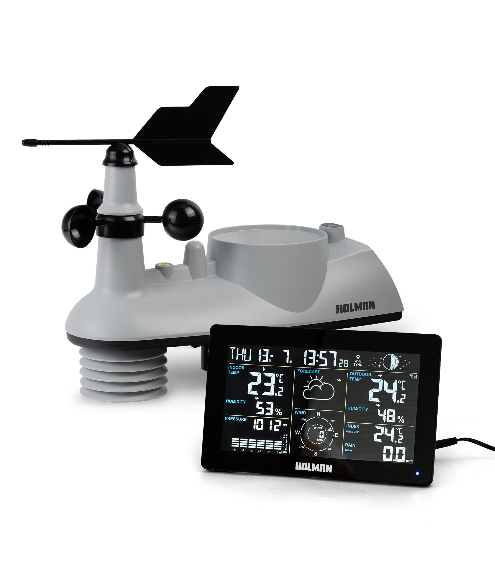 Weather Stations, Rain Gauges, Thermometers - Holman Industries