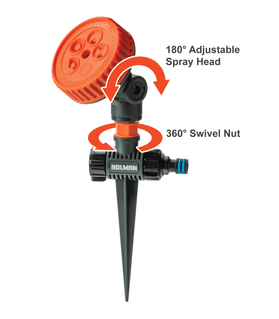 5 Function Sprinkler on Spike (Twin Pack) - Holman Industries