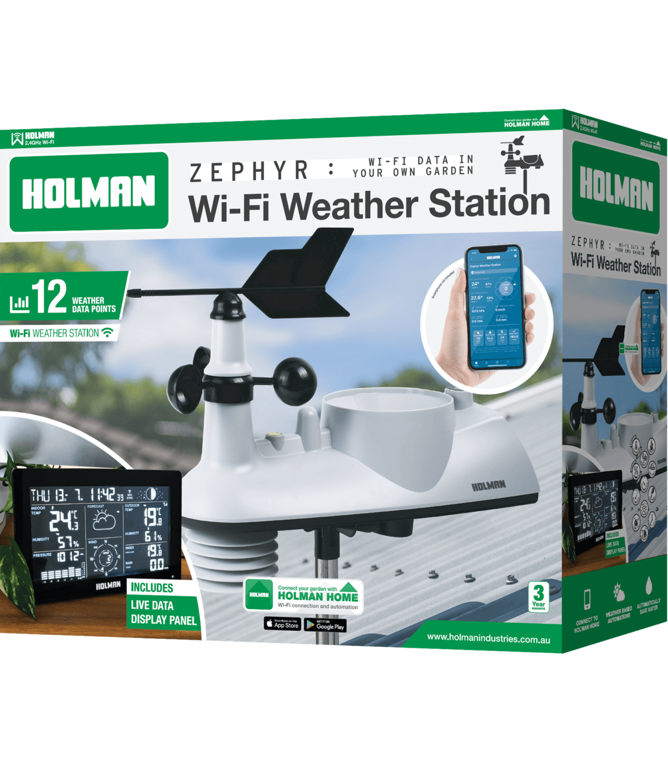 Zephyr Wi-Fi Weather Station - Holman Industries