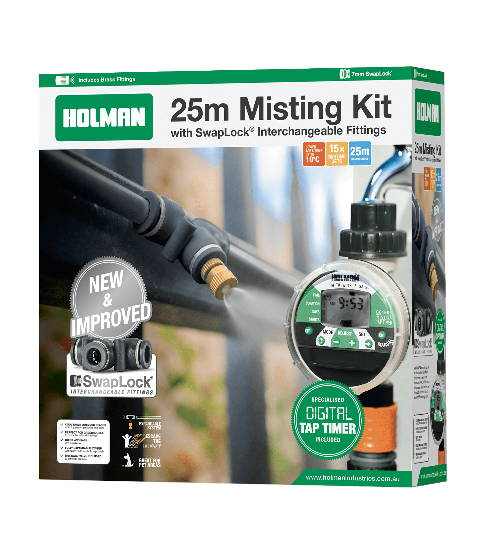 10m Misting Kit with SwapLock® Fittings - Holman Industries