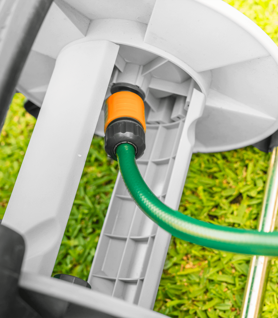 Ready-to-Assemble Hose Reel with Wall Bracket - Holman Industries