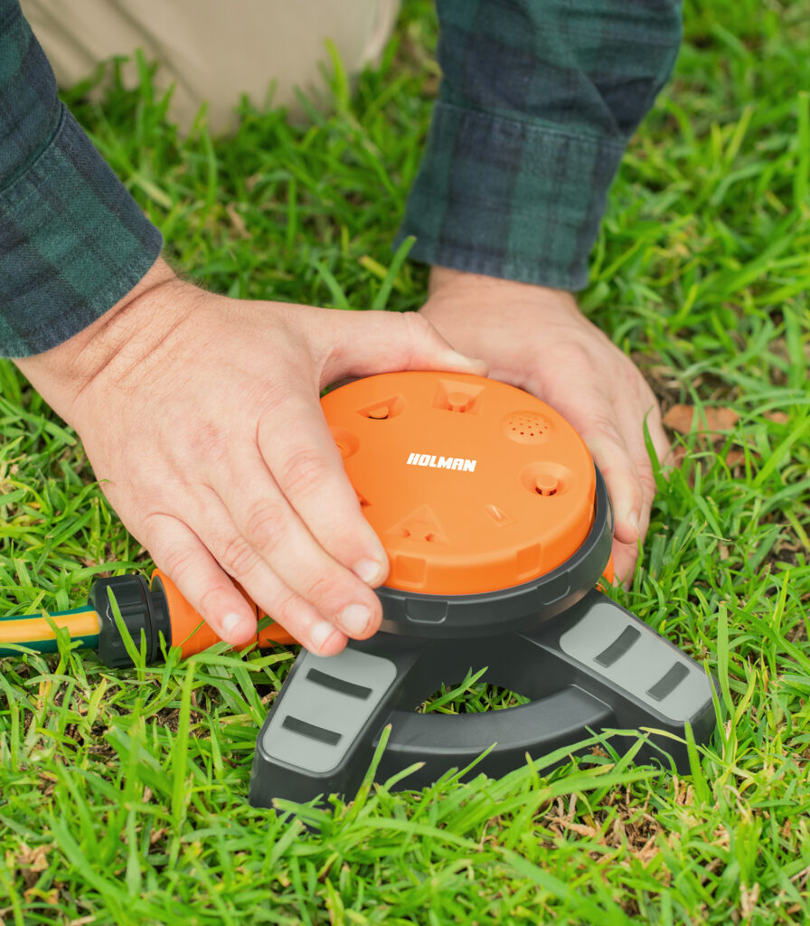 8 Pattern Sprinkler on Spiked Base - Holman Industries