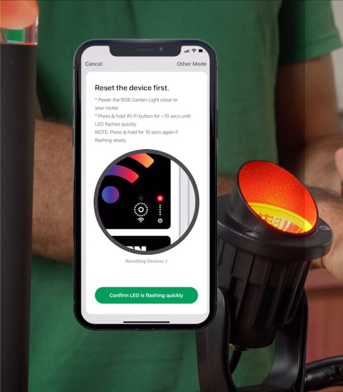 Holman Wi-Fi Garden Light Controller with RGB Colour
