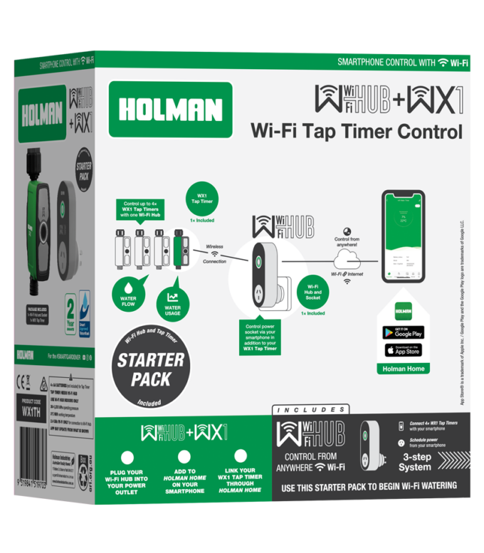 WX1 Tap Timer and Wi-Fi Hub - Holman Industries