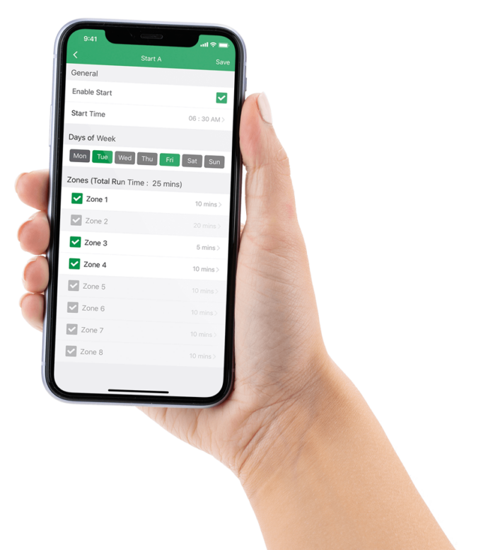WX8 8 Station Wi-Fi Irrigation Controller - Holman Industries